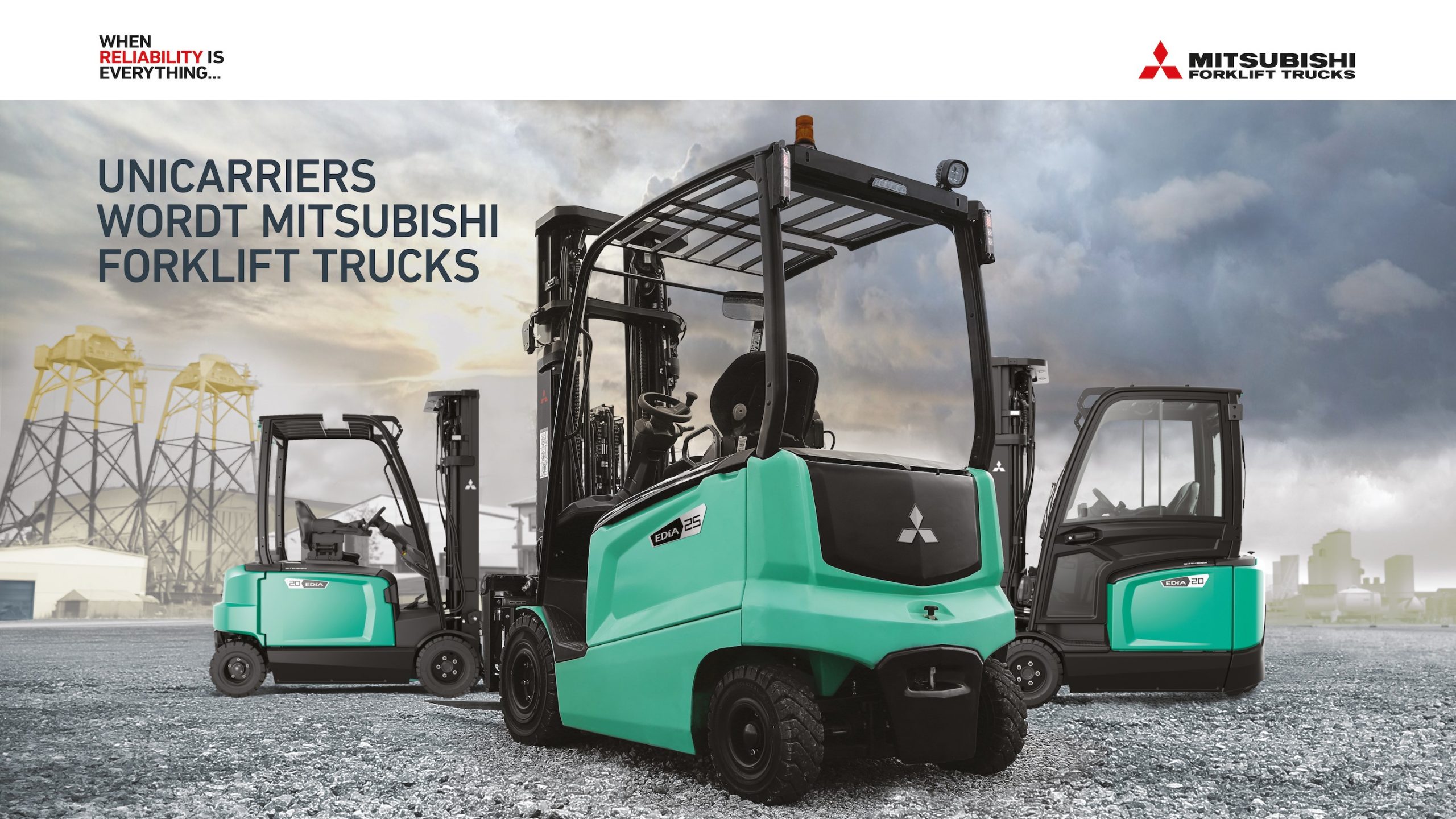UniCarriers wordt Mitsubishi Forklift Trucks - Logistics Inside ...